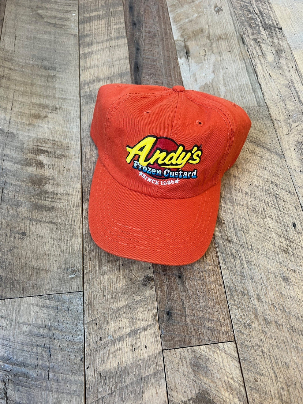 Andys ball logo hat-uniform hat – Andy's Frozen Custard Shop